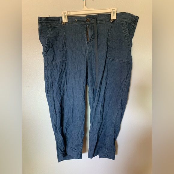 torrid | Jeans | Torrid Wide Leg Cropped Pants | Poshmark